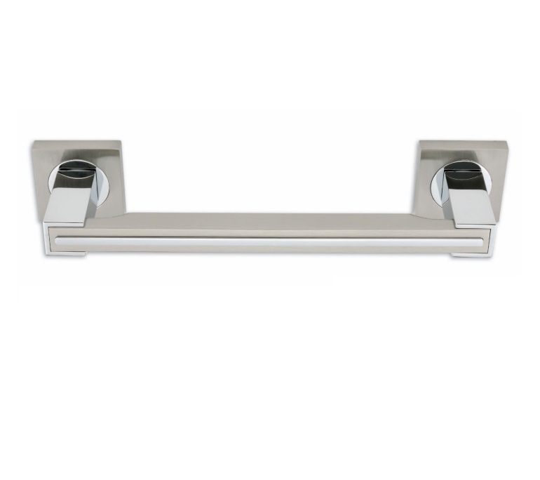 Πόμολα - Λαβές: Ορειχάλκινη Λαβή Εξώπορτας Best 920L Νίκελ Ματ-Χρώμιο